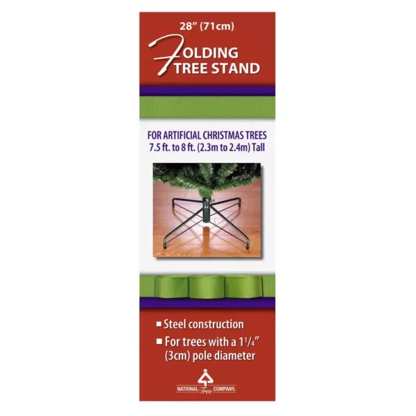 National Tree Company 28 in. Metal Folding Tree Stand – XDC Depot National Tree Company 28 in. Metal Folding Tree Stand – XDC Depot
