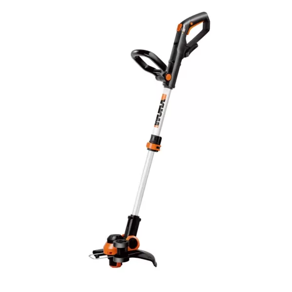 Worx Power Share 20 Volt 12 In Cordless Grass Trimmer Edger Wheeled